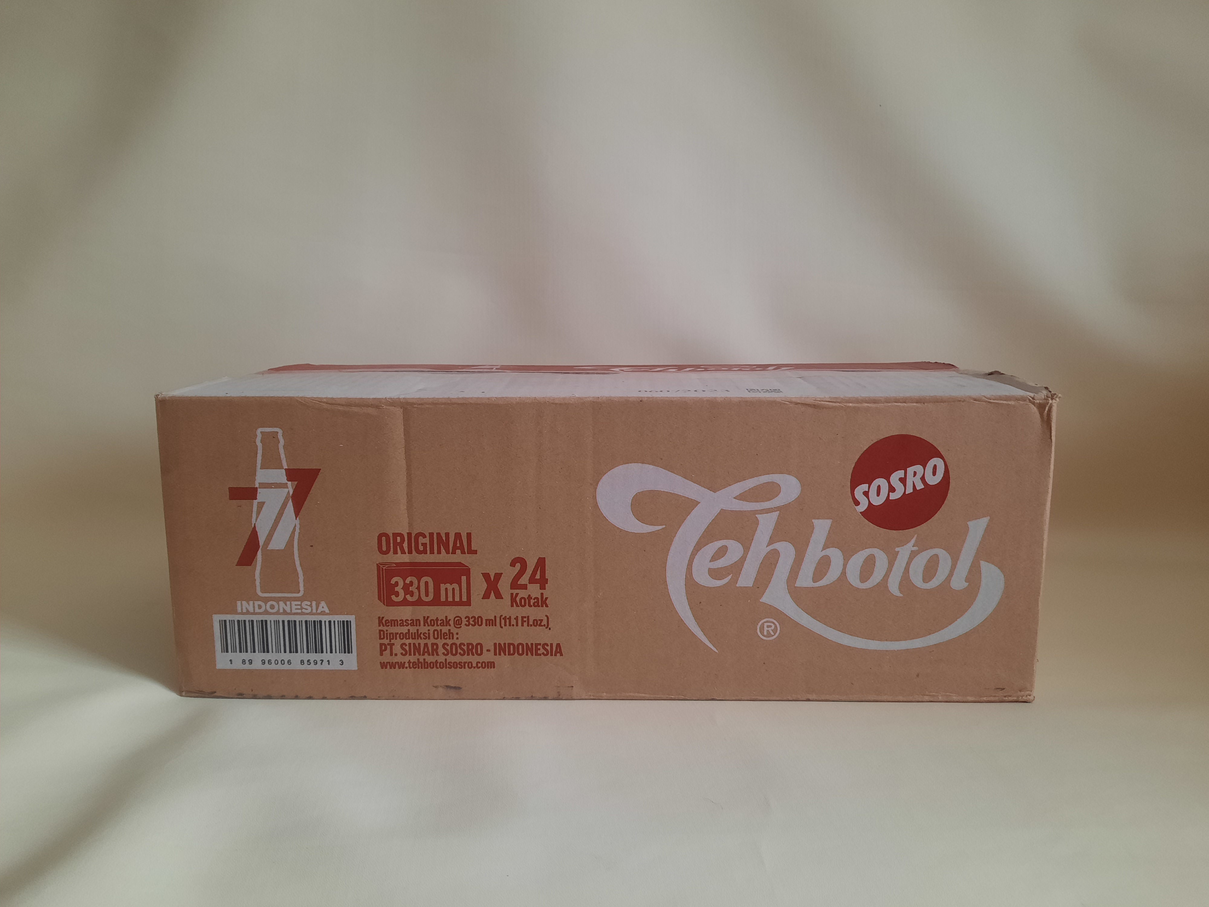 Tehbotol Sosro Kotak 330 ml per dus | Lazada Indonesia