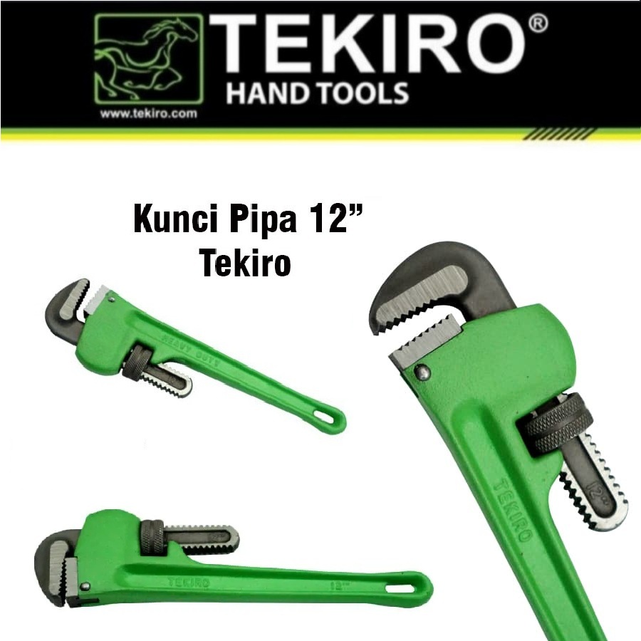 TEKIRO Kunci Pipa 12 Inch - Pipe Wrench Kunci Pipa 12" | Lazada Indonesia