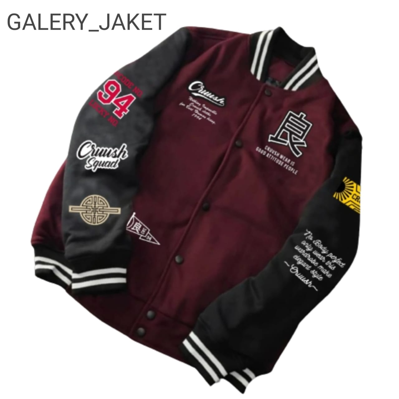 Varsity Jacket / Jaket Varsity Bisbol/ Varsity Baseball/ Jaket Bisbol ...