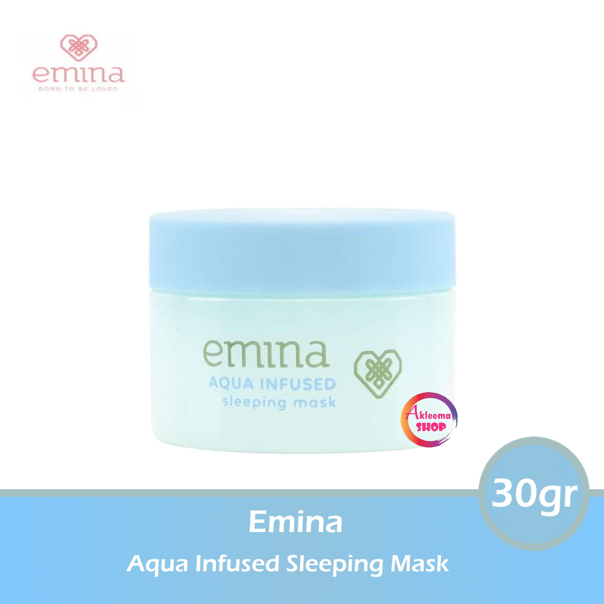 Emina Aqua Infused Sleeping Mask 30gr | Lazada Indonesia