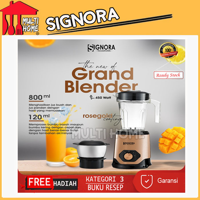Grand Blender SIgnora Multifungsi / Blender Signora Serbaguna | Lazada ...