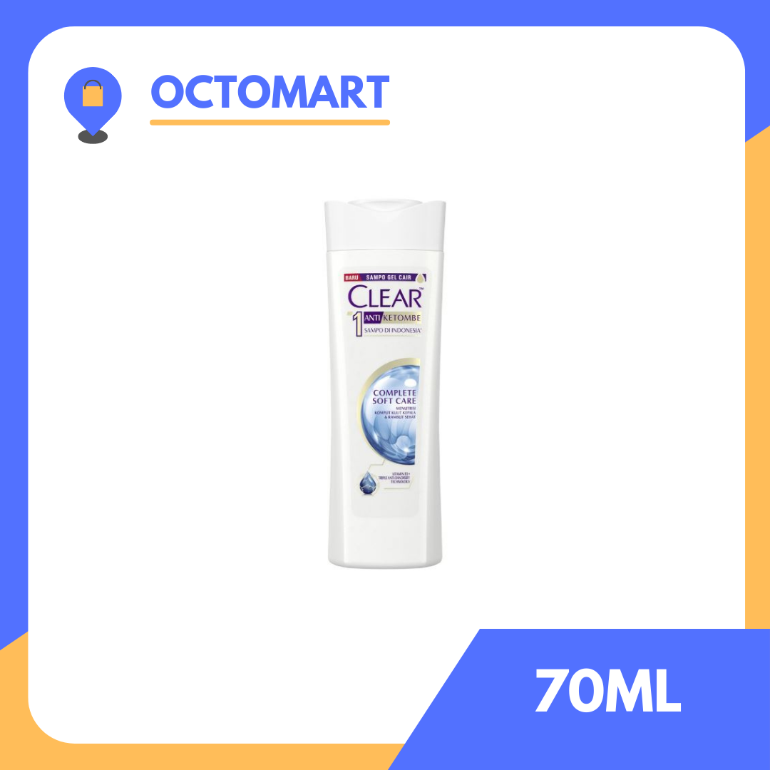 CLEAR Shampoo 70ML / Shampo / Sampo Hair Perawatan Rambut Rontok ...