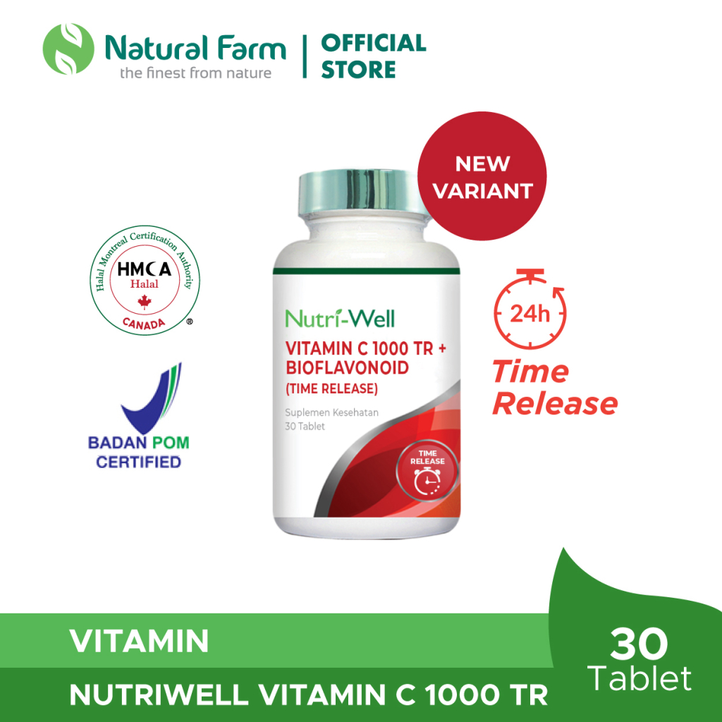 Nutriwell Vitamin C 1000TR & Bioflavonoid | Lazada Indonesia