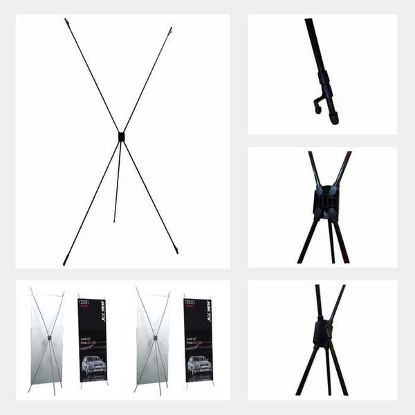Tiang x banner 60 x 160 / tiang x benner | Lazada Indonesia