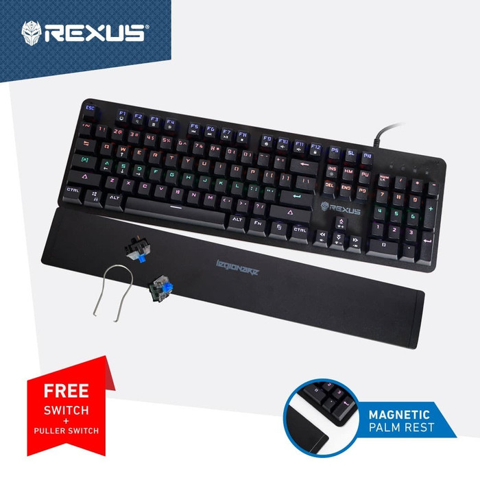 Keyboard Gaming Mechanical REXUS MX3.2 rexus mx 3.2 Legionare | Lazada ...