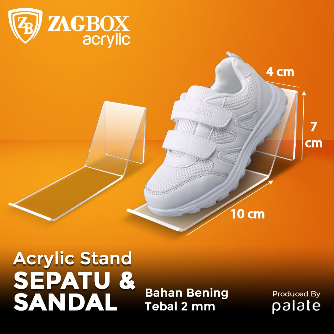 AKRILIK STAND SEPATU / ACRYLIC DISPLAY STAND SEPATU / SANDAL | Lazada ...