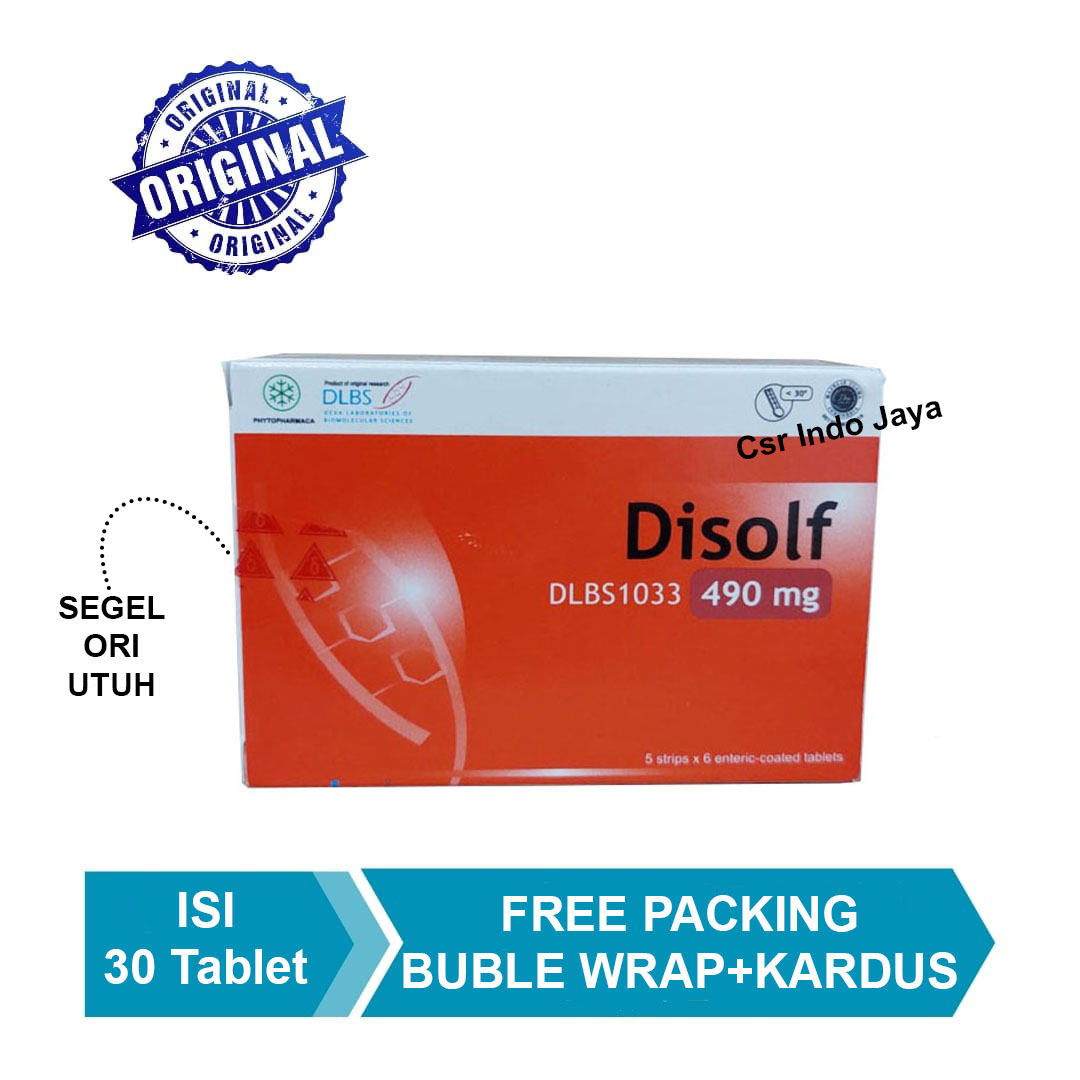 Disolf 490 Mg Box Isi 30 Ori | Lazada Indonesia