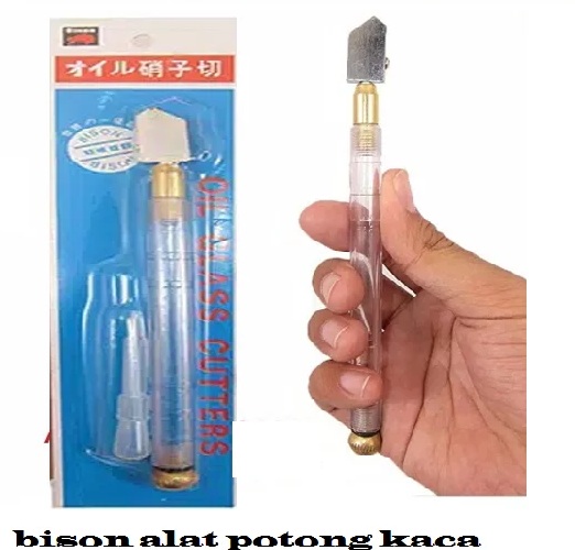 Alat Potong Kaca jepang Manual Oil Glass Cutters BISON Japan Original ...
