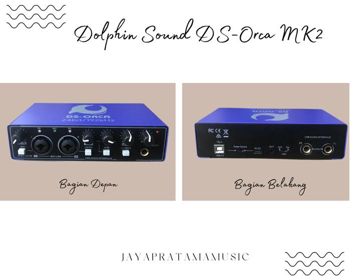 DOLPHIN SOUND DS ORCA MK2 PROFESSIONAL AUDIO INTERFACE 2-CHANNEL MK-2 ...