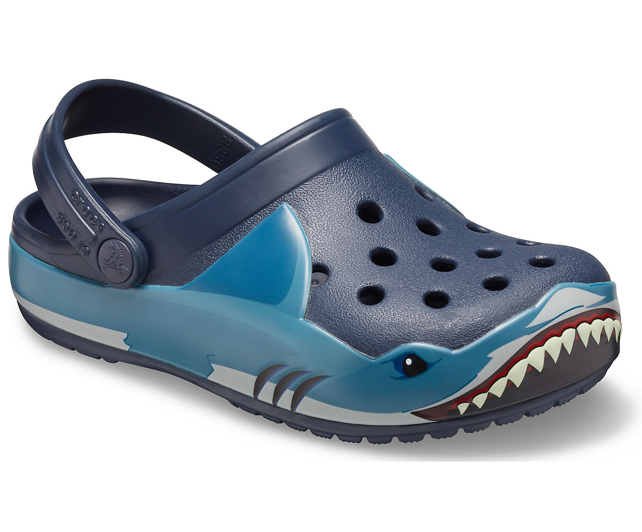 Crocs Shark Open Grin Sandal Anak Cowok Crocs | Lazada Indonesia