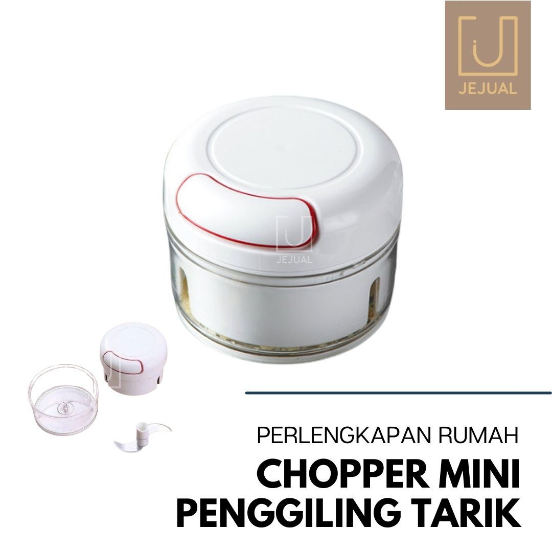 CHOPPER MINI MANUAL/Penggiling/Cincang Daging/Bumbu/Bawang Blender ...