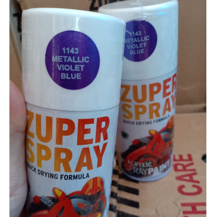 Zuper Spray Paint Pilok Pilox Warna 1143 Metallic Violet Blue / Ungu ... Zuper Spray Paint Pilok Pilox Warna 1143 Metallic Violet Blue / Ungu ...