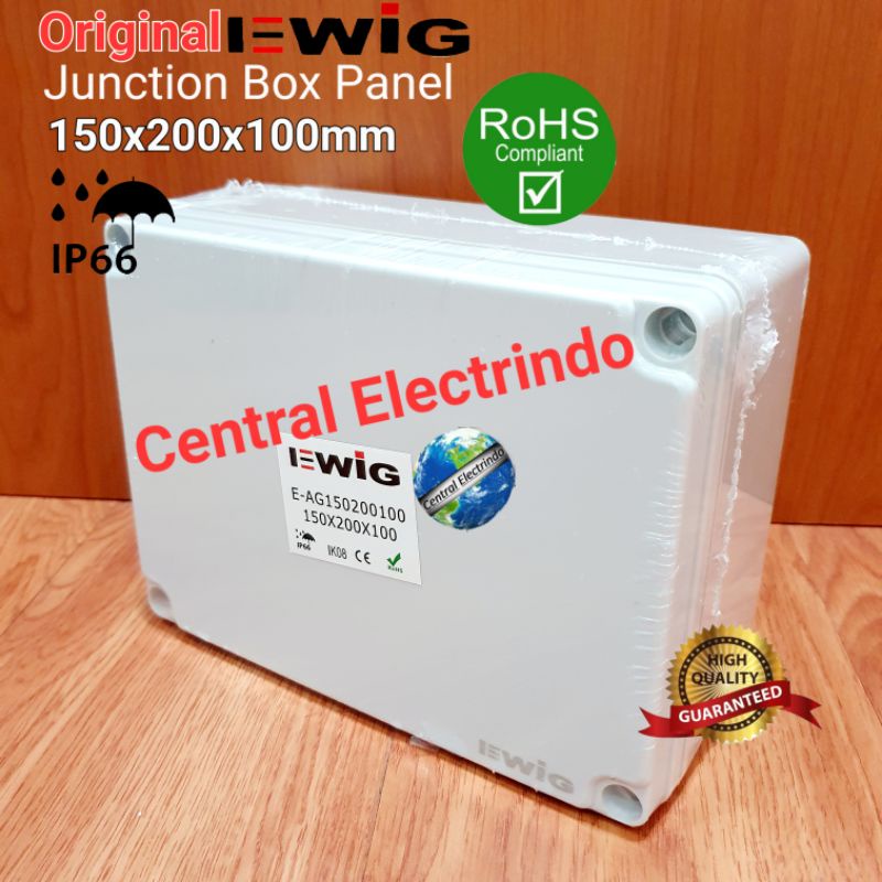 Junction Box AG 150×200×100mm Box Panel Plastik ABS EWIG Polos IP66. | Lazada Indonesia