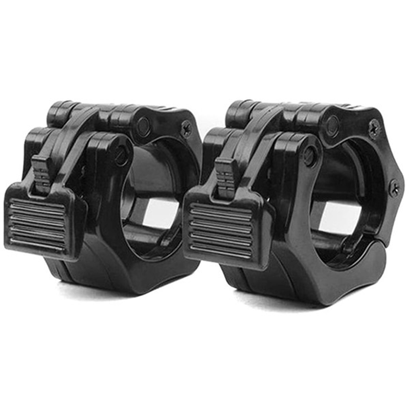 Barbell Collars Quick Release Olympic Barbell Clamp Lock Dumbell Clips ...