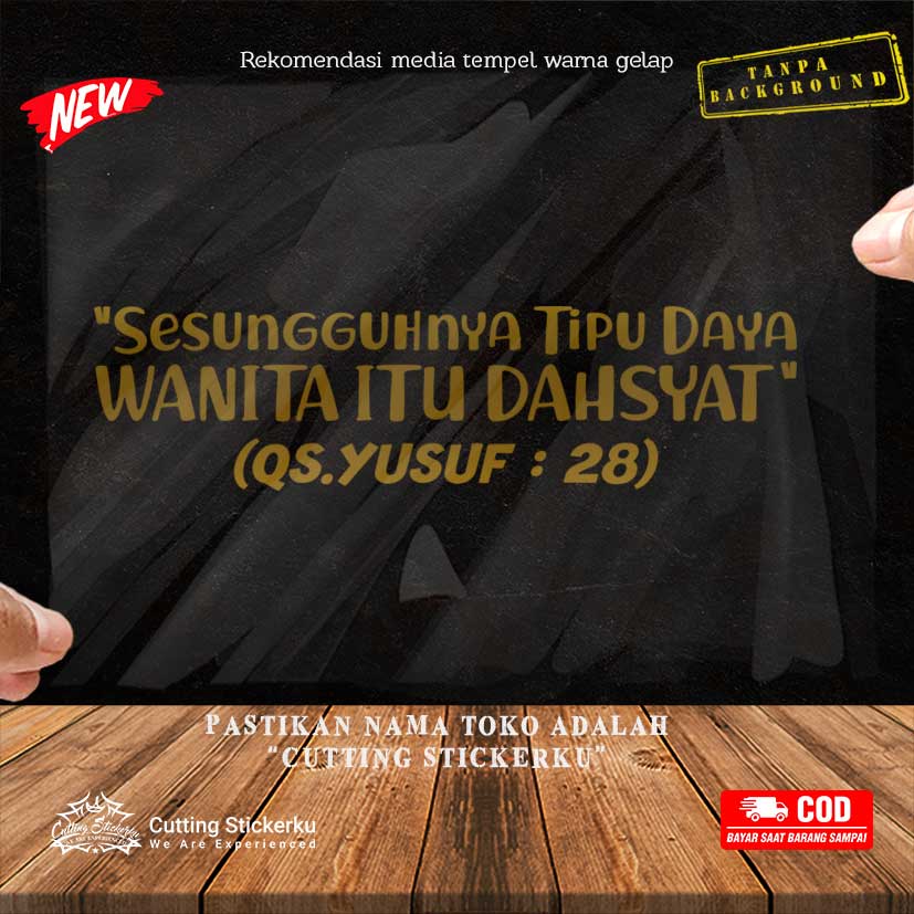 Cutting Stiker Tipu Daya Wanita Variasi Motor Mobil Sticker Viral Nyala ... Cutting Stiker Tipu Daya Wanita Variasi Motor Mobil Sticker Viral Nyala ...