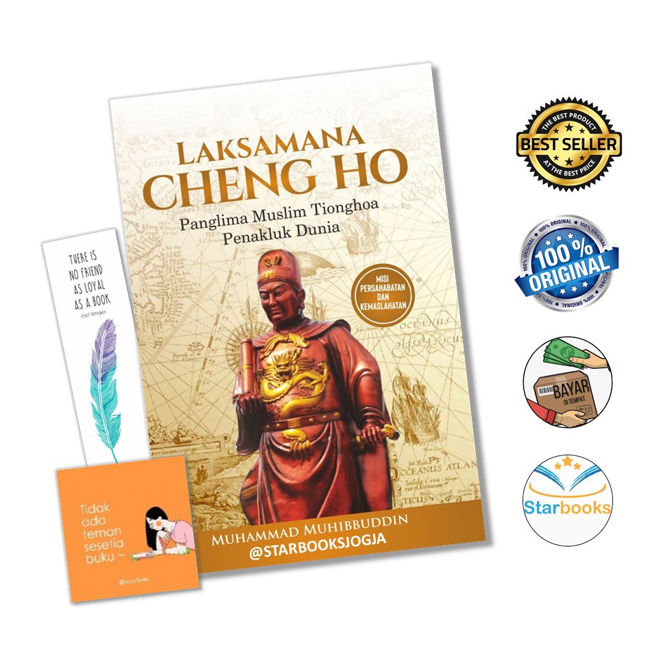 NEW!! BUKU LAKSAMANA CHENG HO: PANGLIMA MUSLIM TIONGHOA (SOSIAL BUDAYA ...