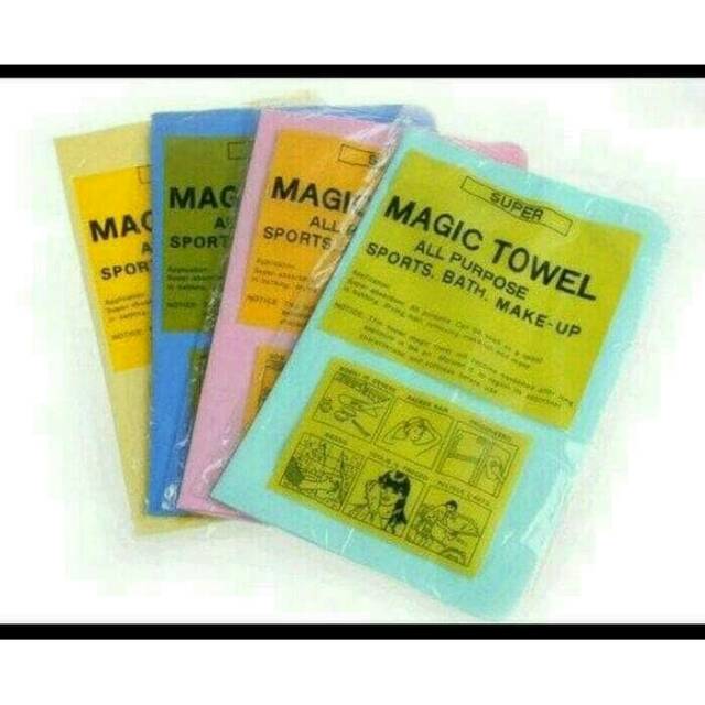 Lap Kanebo Mobil Motor Kaca Serat Handuk Olahraga Mandi Magic Towel ...