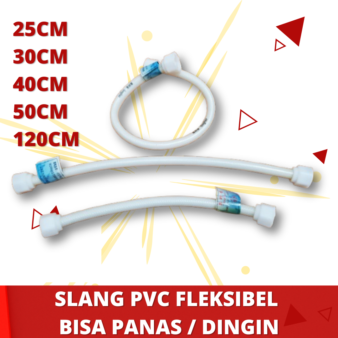 Selang PVC Fleksibel untuk Air Panas Dingin SOGLTAR 25,30,40,50 cm ...