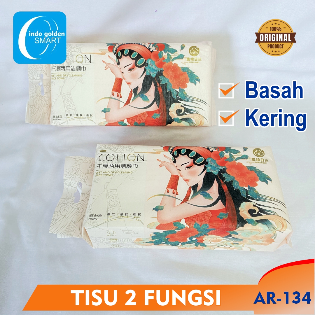 Tissue Towel Tisu 2 Fungsi Basah Dan Kering Tisu Basah Tisu Kering AR ...