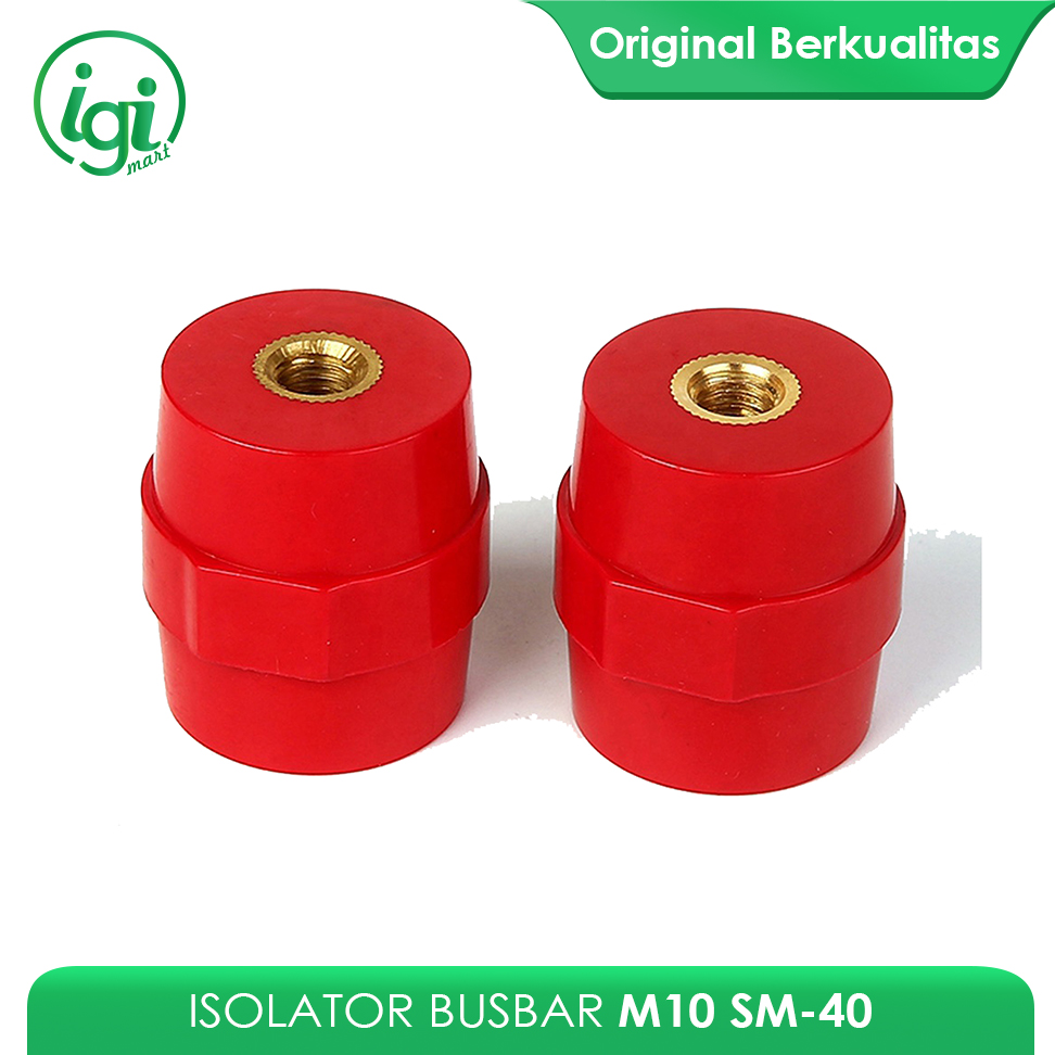 ISOLATOR BUSBAR HOLDER INSCOM SM40 / INSULATOR BUS BAR LISTRIK SM 40 | Lazada Indonesia
