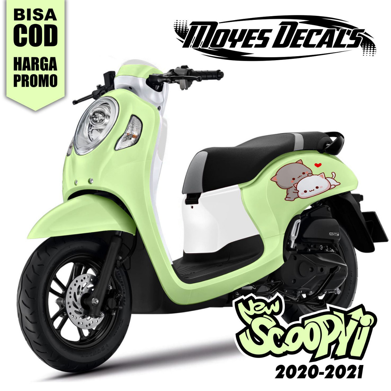 ⭐⭐⭐⭐⭐{ cod } decal scoopy full body stiker decal motor all new scoopy ...