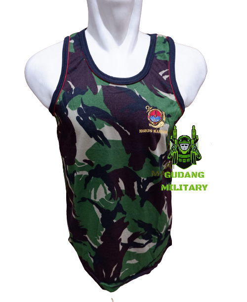 Kaos Singlet Logo MARINIR Loreng - Logo Kecil | Lazada Indonesia