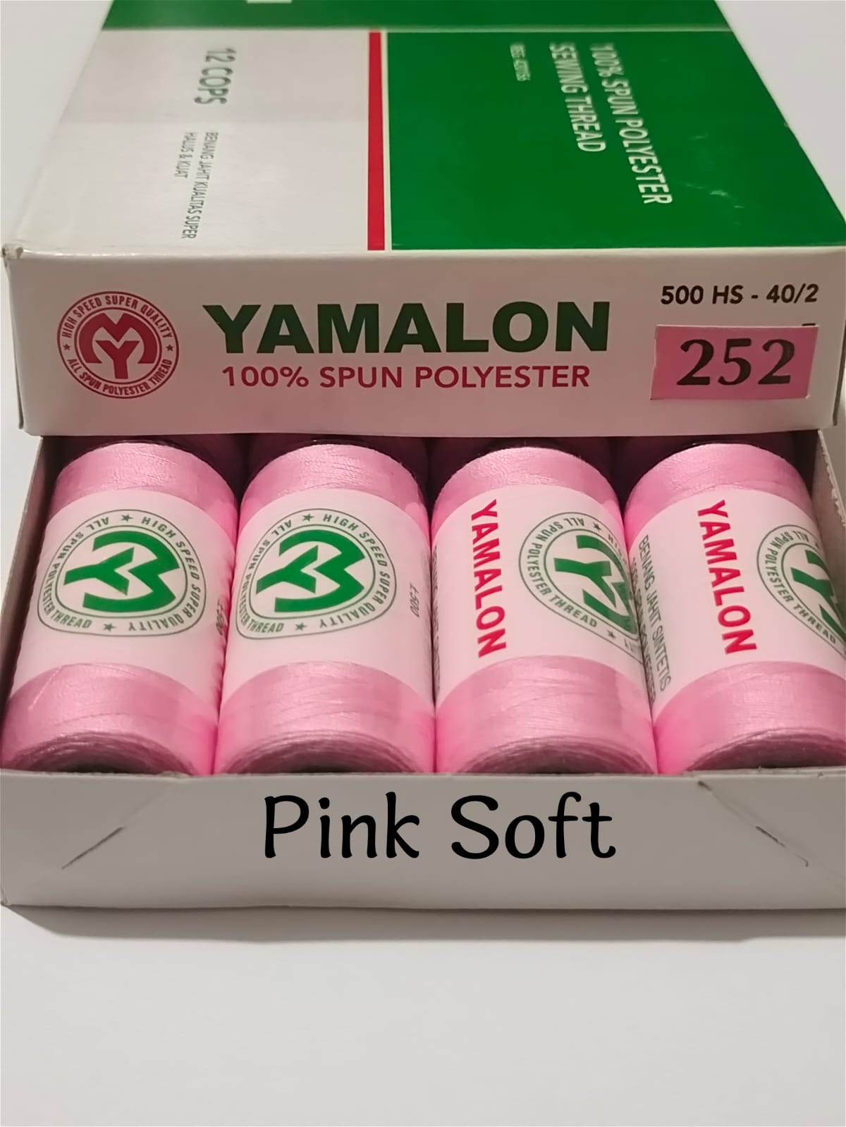 1 PCS BENANG JAHIT YAMALON 40/20 500 YARD | Lazada Indonesia