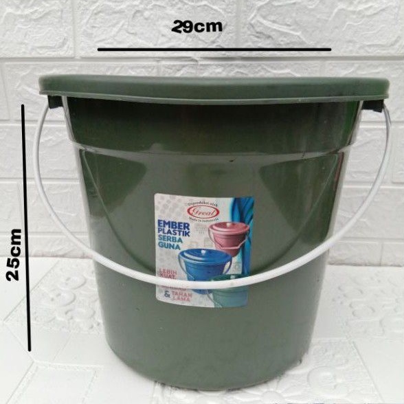 Ember Great 3 Gl - Ember Cuci Gelas Mini - Ember Kamar Mandi - Ember ...