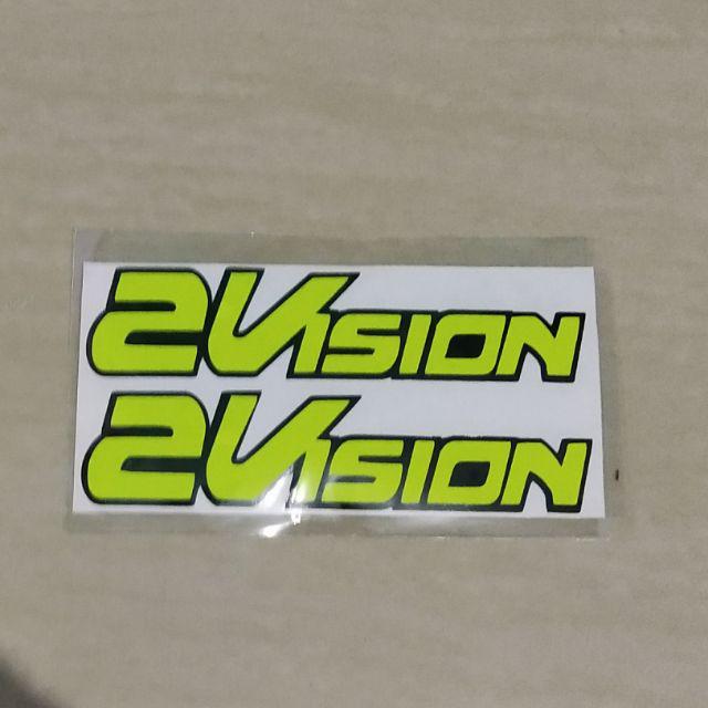 STIKER CUTTING STICKER KYT 2 VISION 2VISION KUALITAS TER BAIK TERMURAH ...