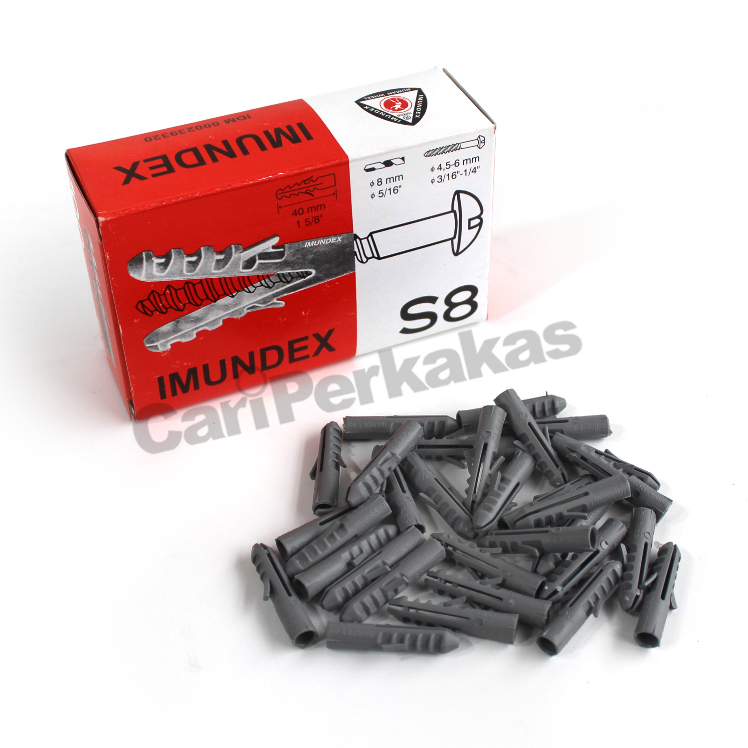 Fisher S8 Imundex Skrup Viser S 8 Sekrup Fiser Fisher Fixer S-8 Baut ...