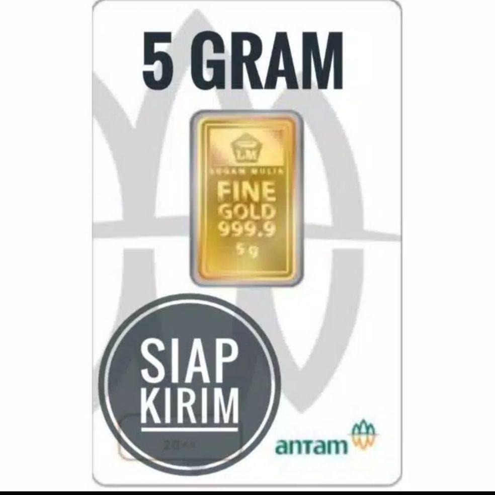 ANTAM-LM ANTAM 5 GRAM CERTICARD | Lazada Indonesia