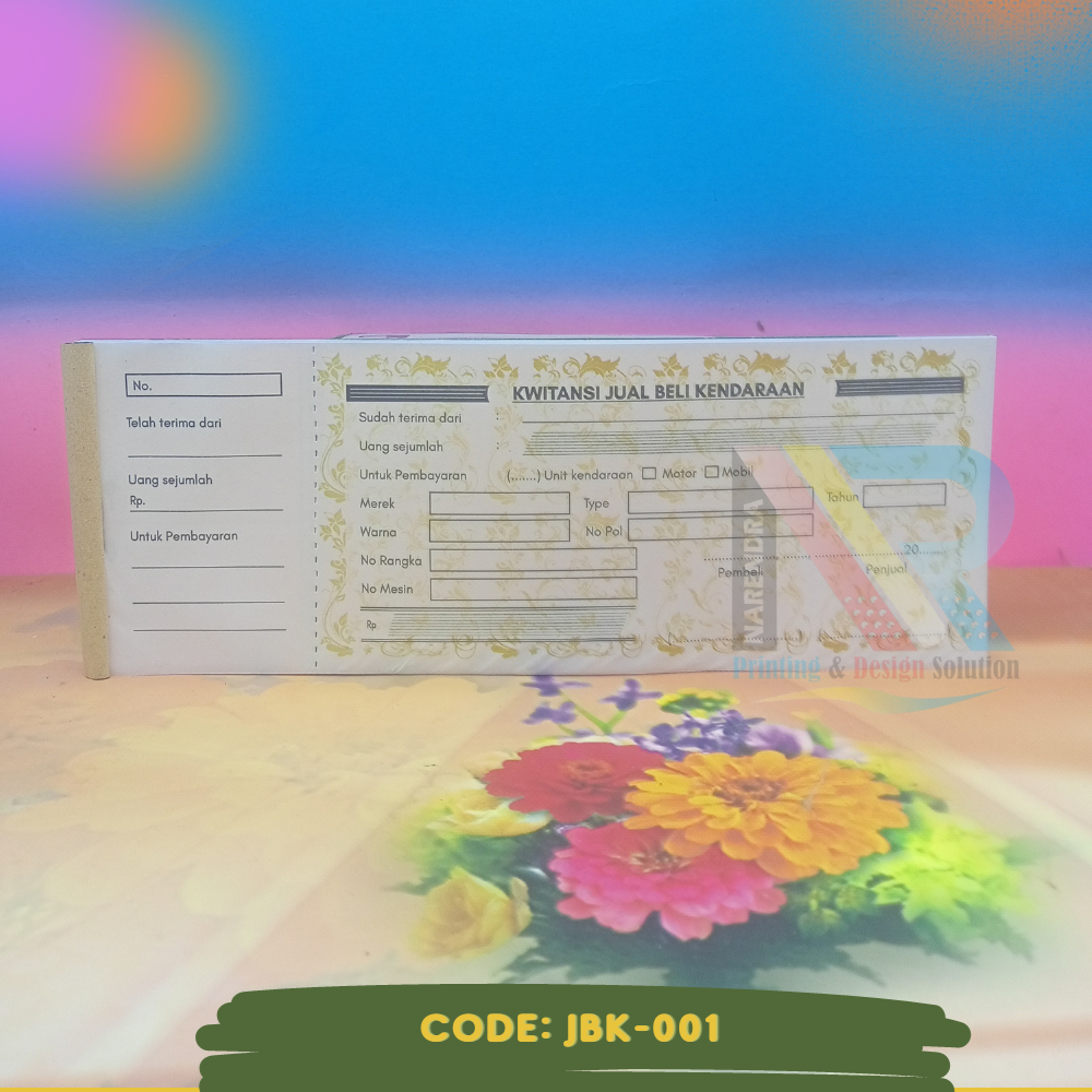 Kwitansi Jual Beli Motor Mobil Grosir Ecer 2 ply Rangkap | Lazada Indonesia