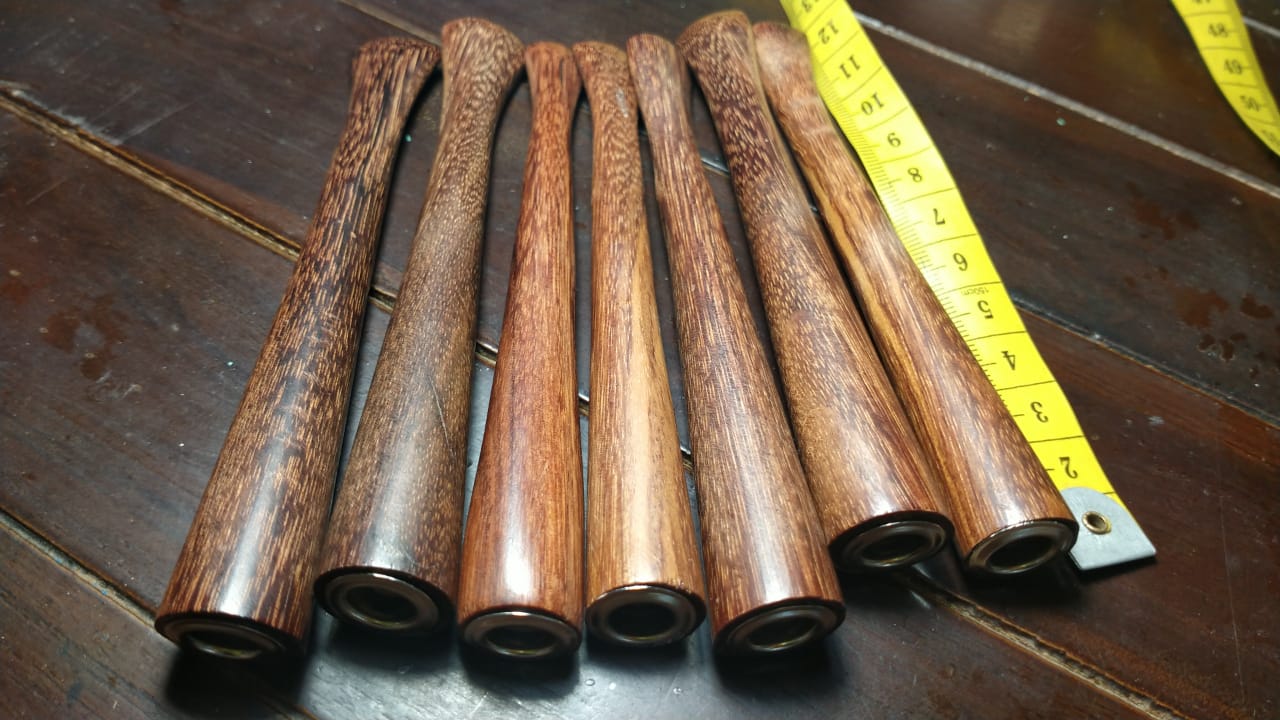 Pipa Rokok Kayu Galih Asem Jawa- Lubang Multi Cangklong Rokok Once ...