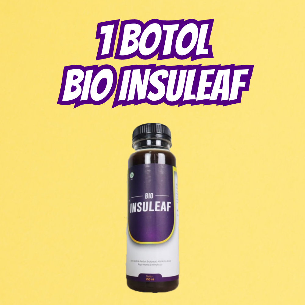 BIO INSULEAF OBAT TURUNKAN DIABETES ORIGINAL | Lazada Indonesia