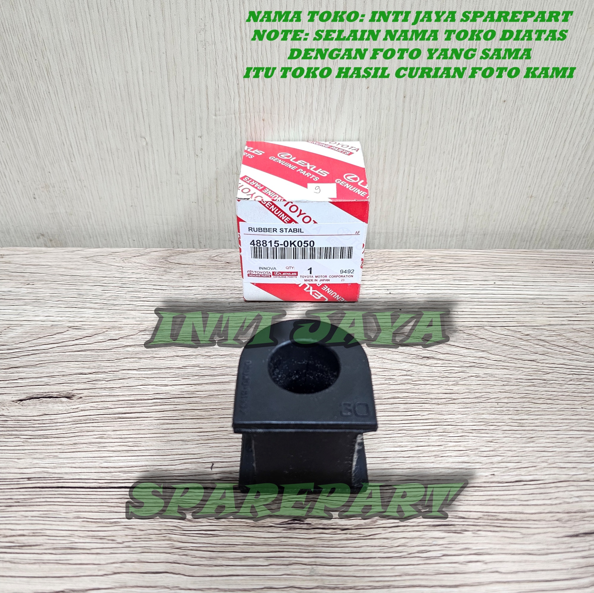 BUSH STABILIZER DEPAN INNOVA FORTUNER | Lazada Indonesia