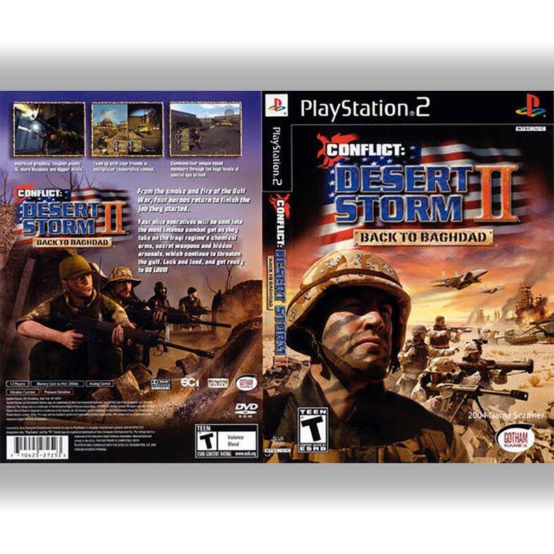 Kaset Game PS2 Desert Strom II Lengkap dan Bergaransi | Lazada Indonesia
