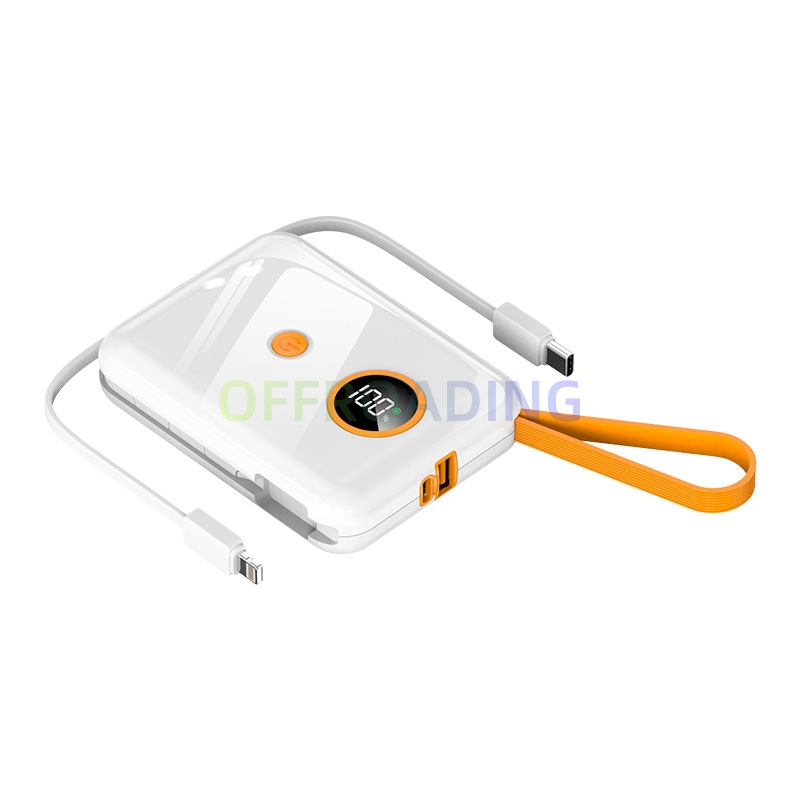 ORG Power Bank 20000mah Hitam/Putih 66w + PD20w Tampilan Digital Dengan ...