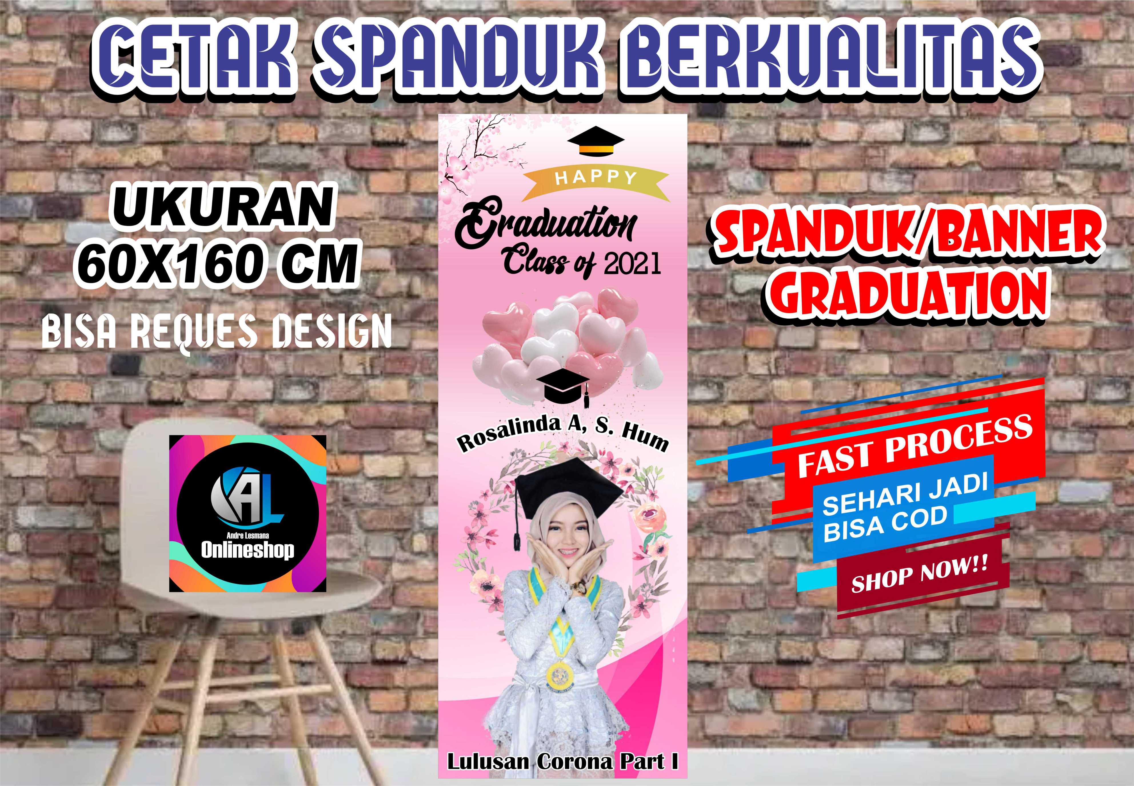 Spanduk, Banner Happy Graduation | Lazada Indonesia