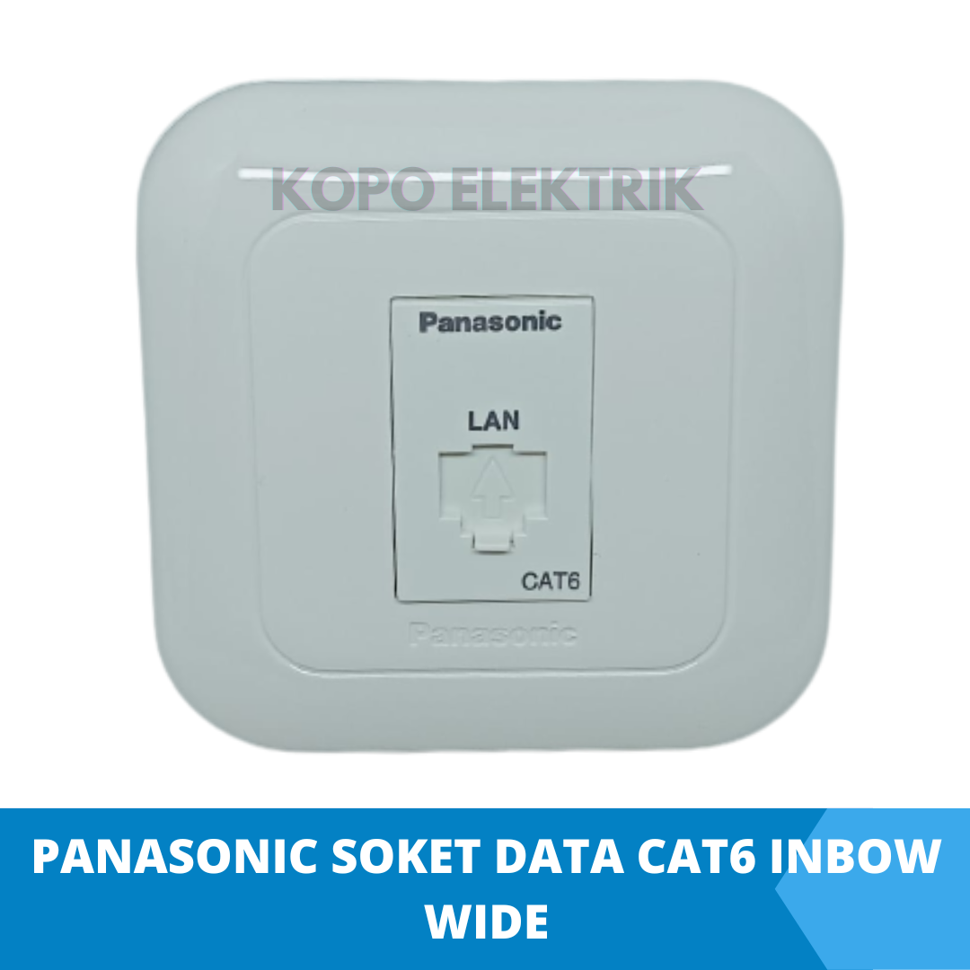 Panasonic Soket LAN Cat6 Outlet Data CAT6 Tanam | Lazada Indonesia