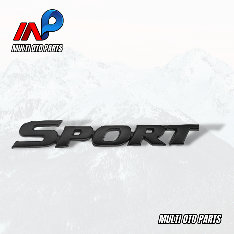 Sticker Emblem Metal 3D Sport Logo variasi stiker Mobil High Quality ...