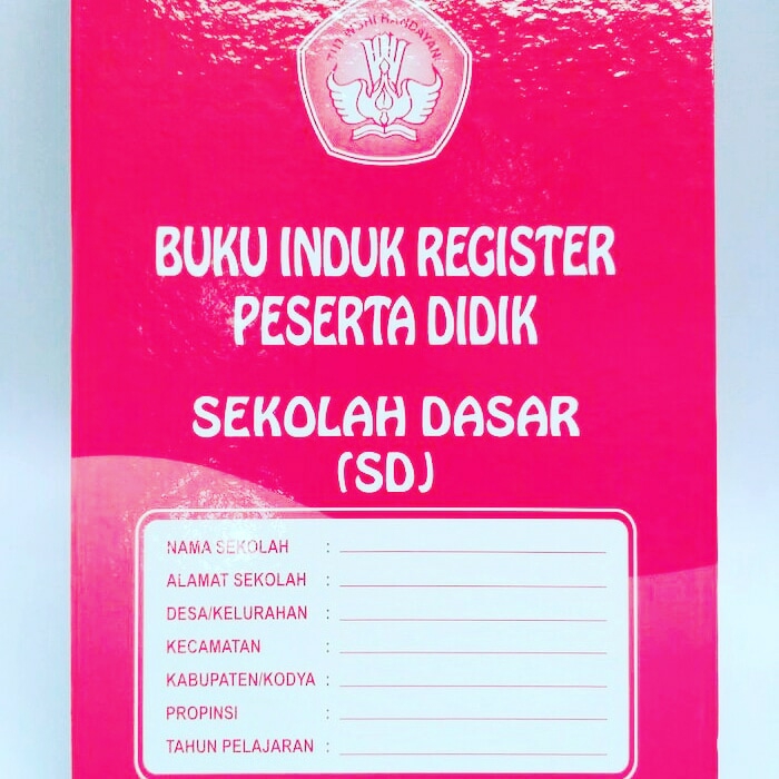 Baru//Buku Induk Register Peserta Didik Siswa Sekolah Dasar K13 terbaru ...