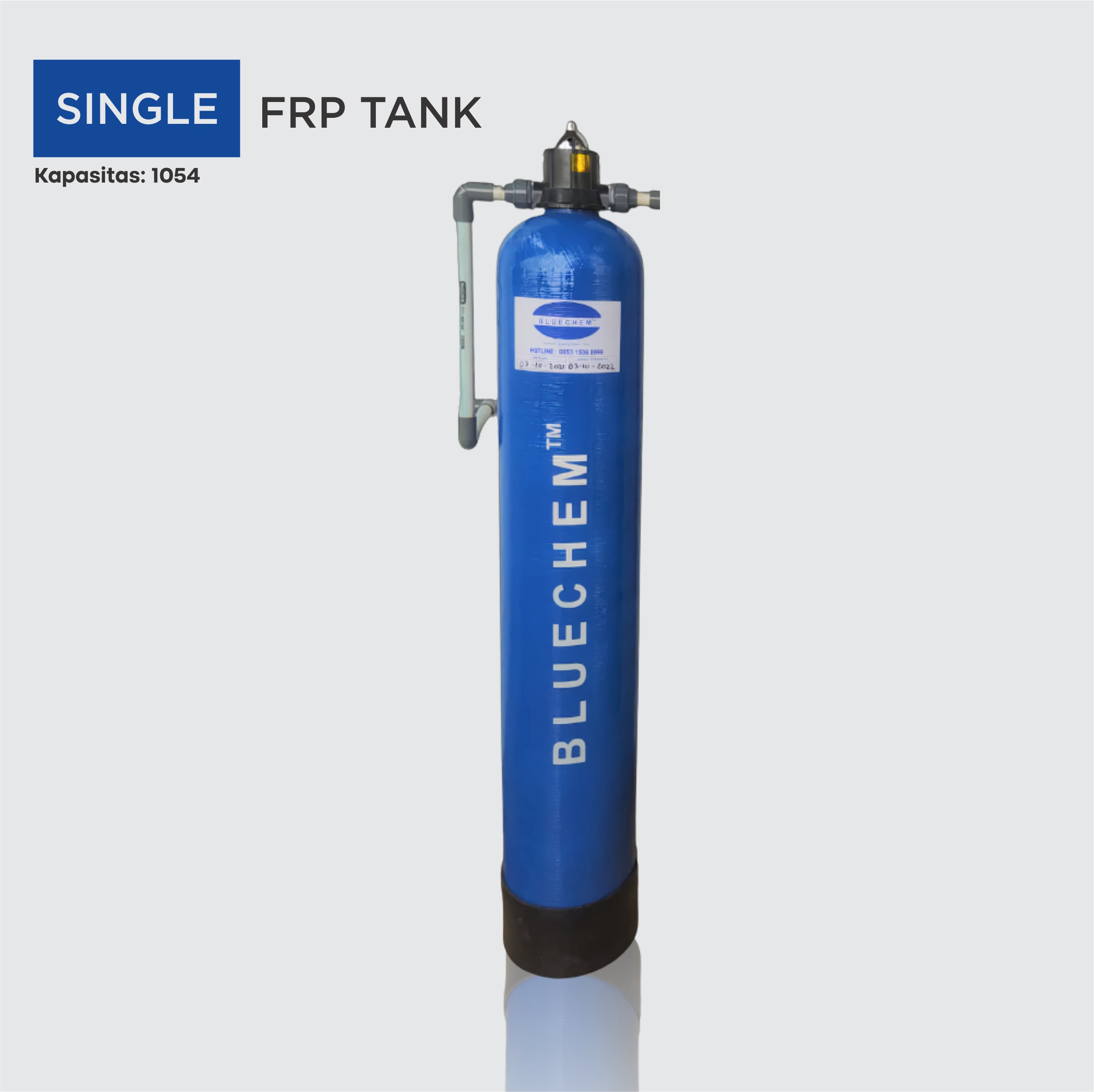 Filter Air Bluechem Filter Paket Hemat Single FRP Tank (1054) | Lazada ...