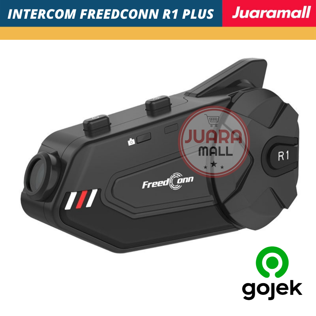 INTERCOM R1 PLUS BLUETOOTH HELM 6 RIDER FREEDCONN R1 PLUS CAMERA NIGHT ...
