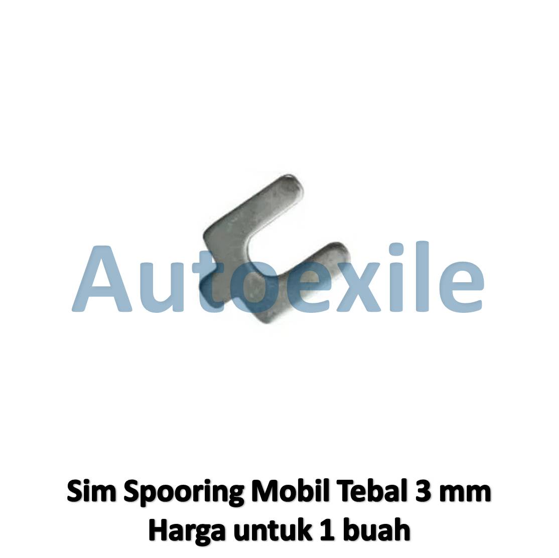 Sim Spooring Mobil Tebal 1 mm 2 mm 3 mm Shim 1mm 2mm 3mm Plat Besi Y ...