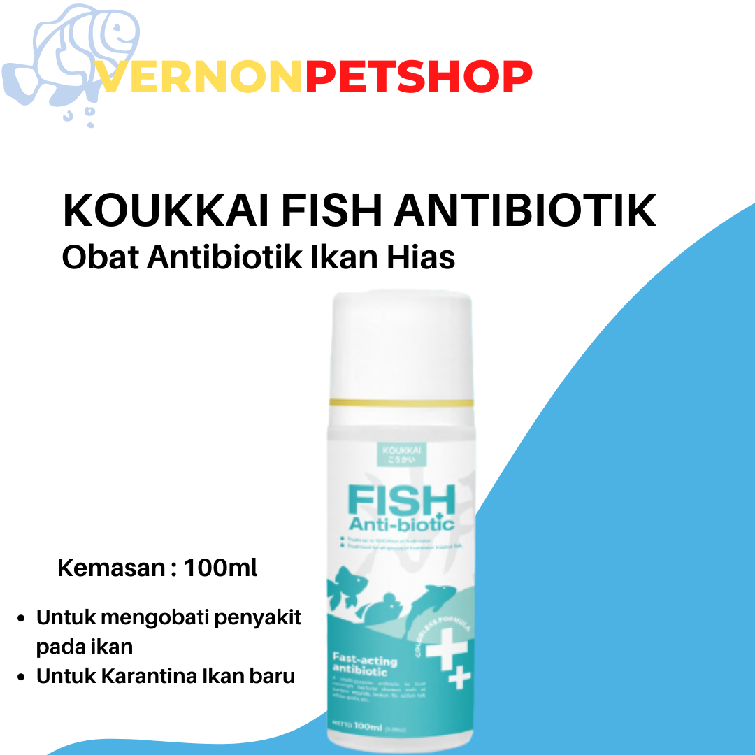 Obat Antibiotik Ikan Hias Koukkai / Fast Acting Formula | Lazada Indonesia