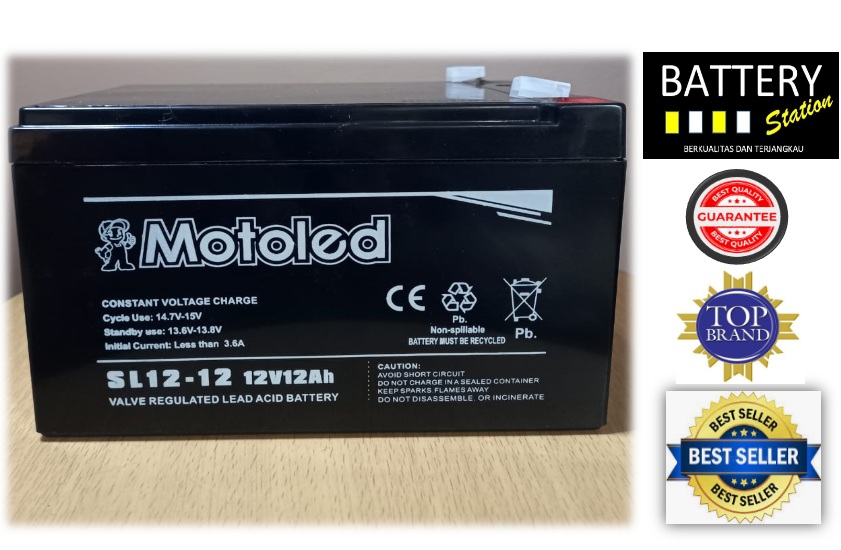 Battery sepeda listrik selis butterfly 12v12ah motoled | Lazada Indonesia
