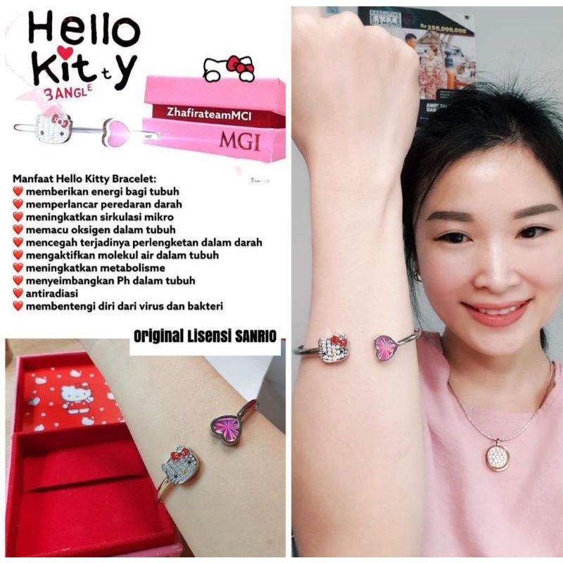 HELLO KITTY GELANG KESEHATAN /HELLO KITTY ORIGINAL/GELANG KESEHATAN | Lazada Indonesia