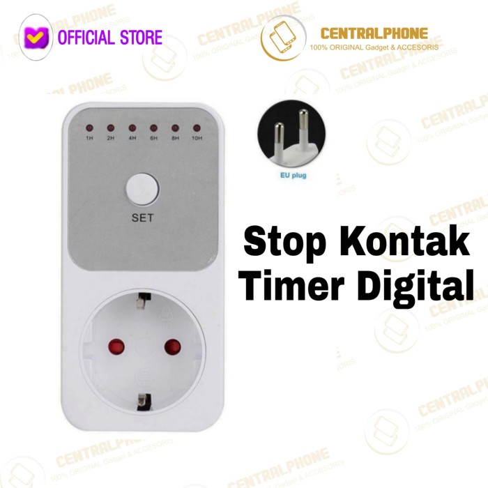 [HARGA PROMO] Stop Kontak Timer Digital AsIi Elektronik Colokan ...