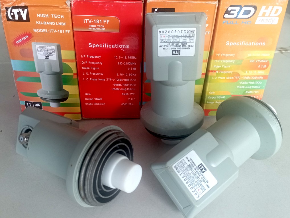 LNB Ku-Band Universal ITV-181FF Single Output Bisa u Dish Offset atau Prime Focus* | Lazada ...