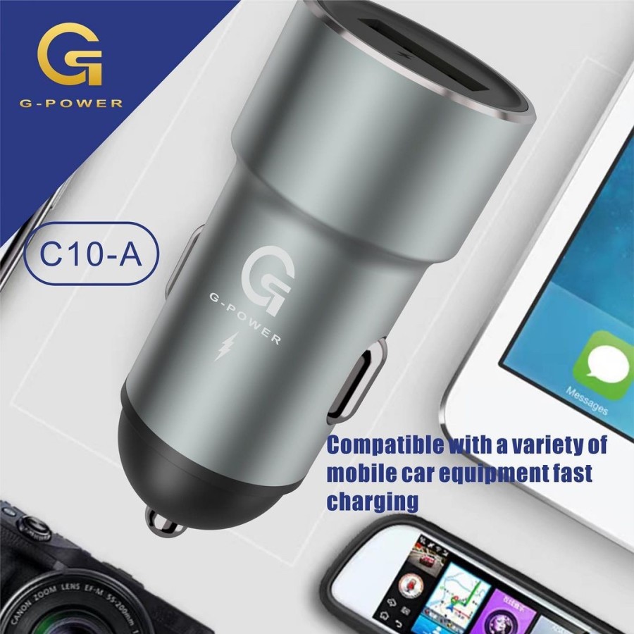 G-Power Car Charger C10-A | Lazada Indonesia